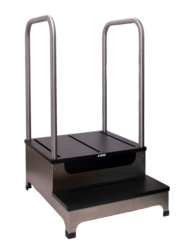 Medical Stool | Step Platforms | Lateral View 2 Step Platform - RC Imaging