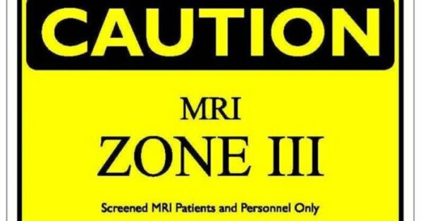 MRI Zone 3 Sign - RC Imaging